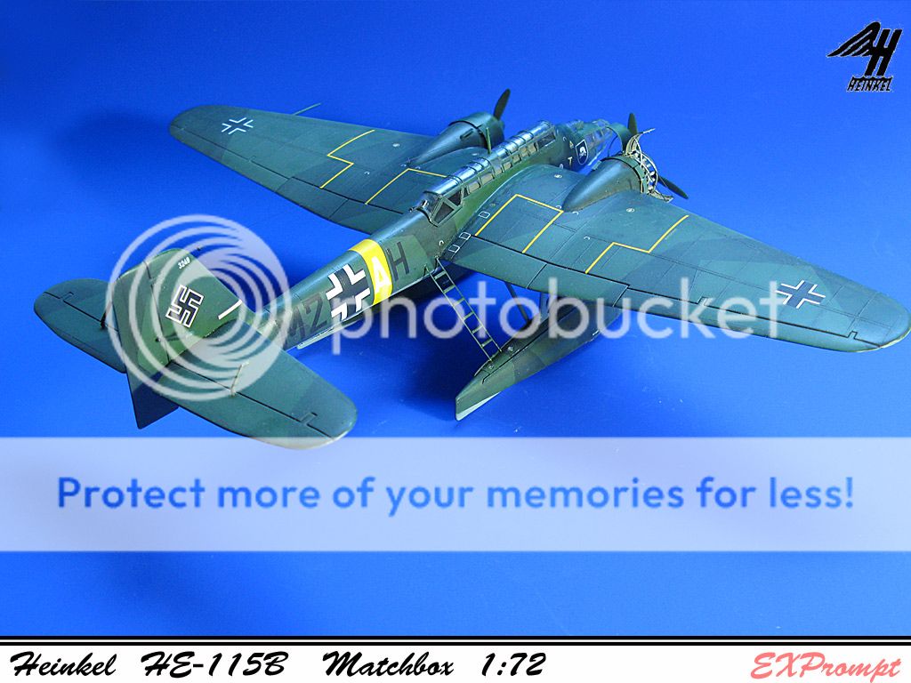 Heinkel He-115B Matchbox 1:72 - Ready for Inspection - Aircraft ...