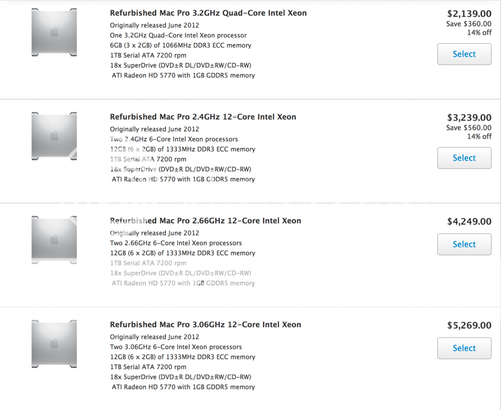 Mac Pro Refurb Restock | MacRumors Forums